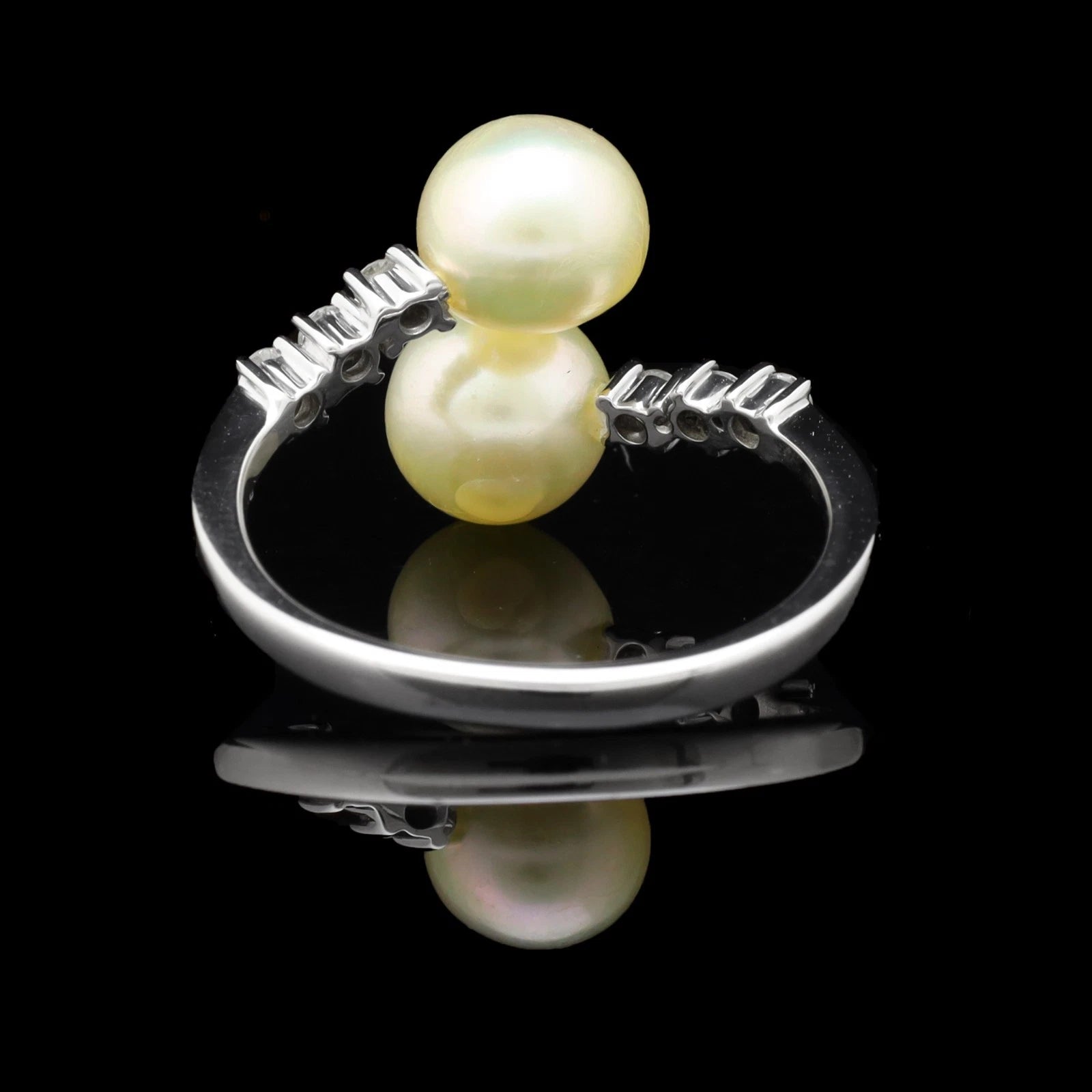 ANELLO IN ORO BIANCO 18KT