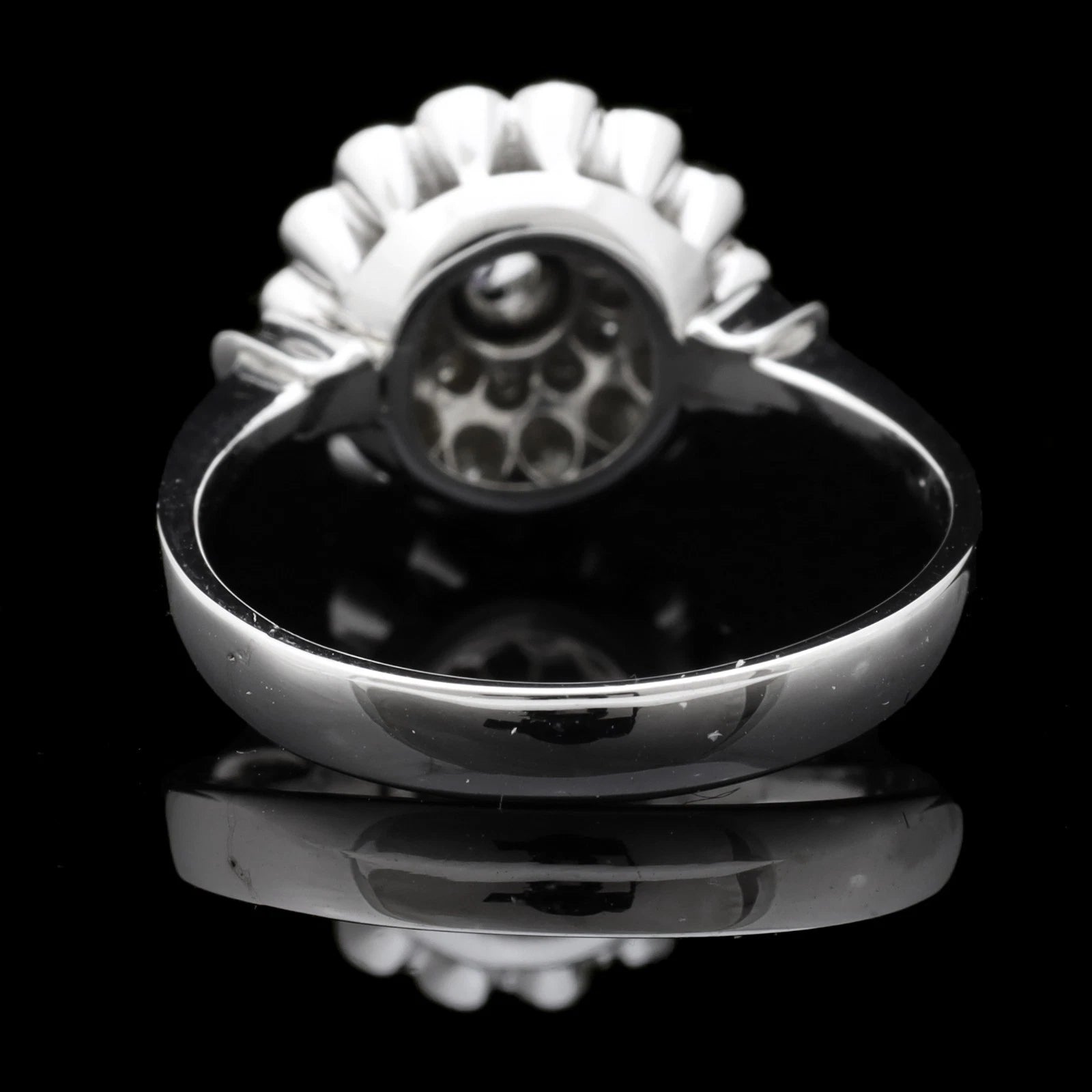 ANELLO VINTAGE IN ORO BIANCO 18 KT